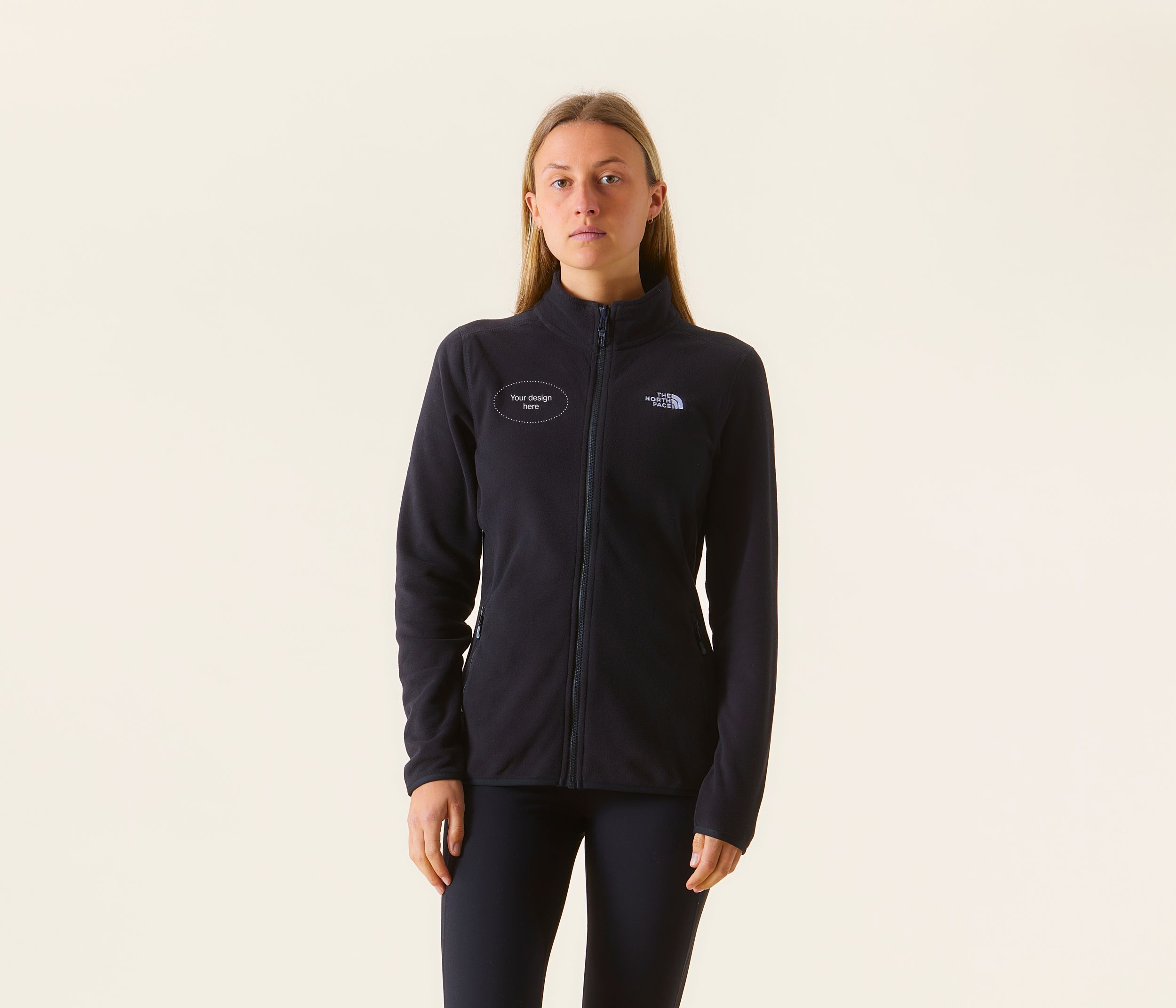 Custom The North Face Full Zip Pullover | Add Your Logo