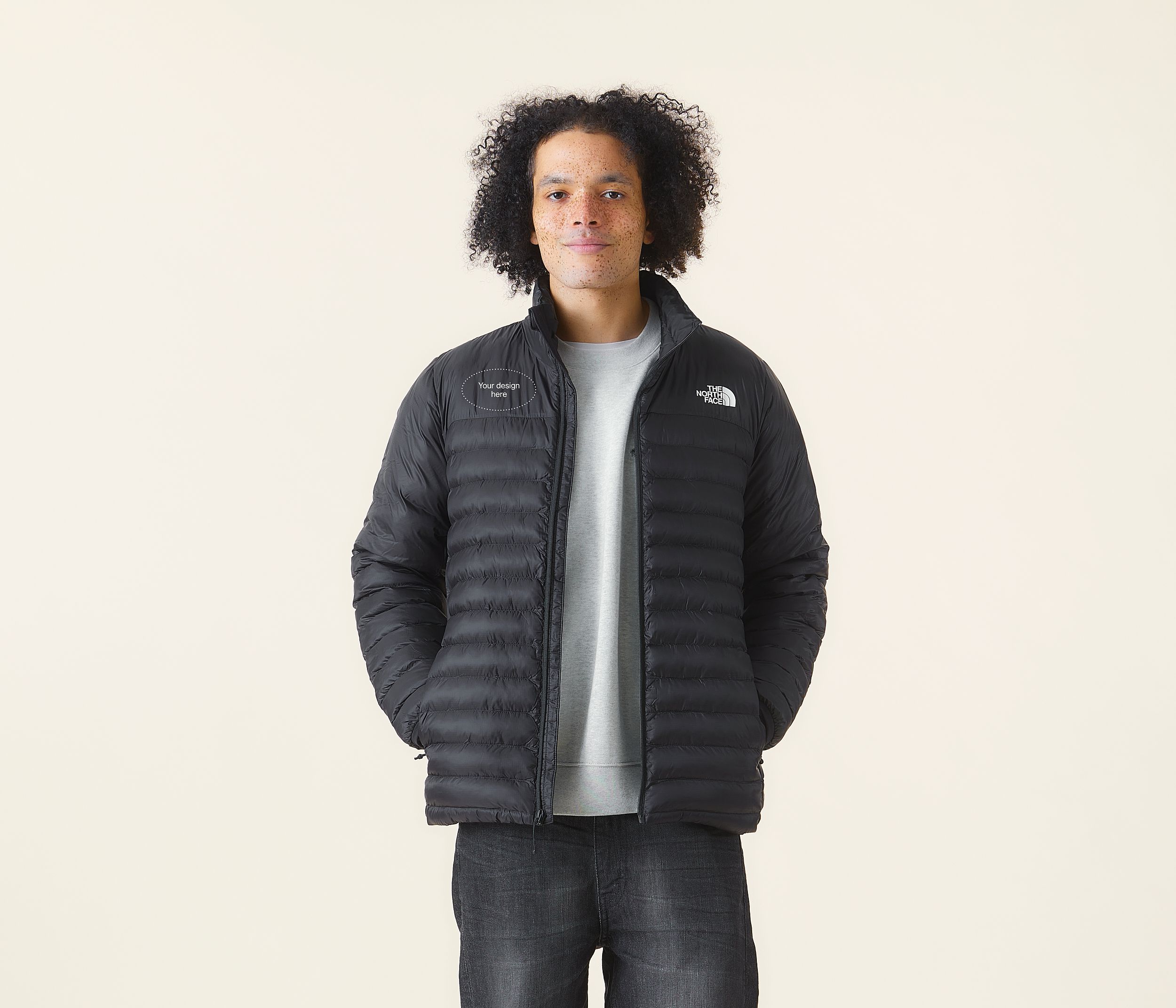 Custom The North Face Puff Jacket | Custom Jacket | Add Logo